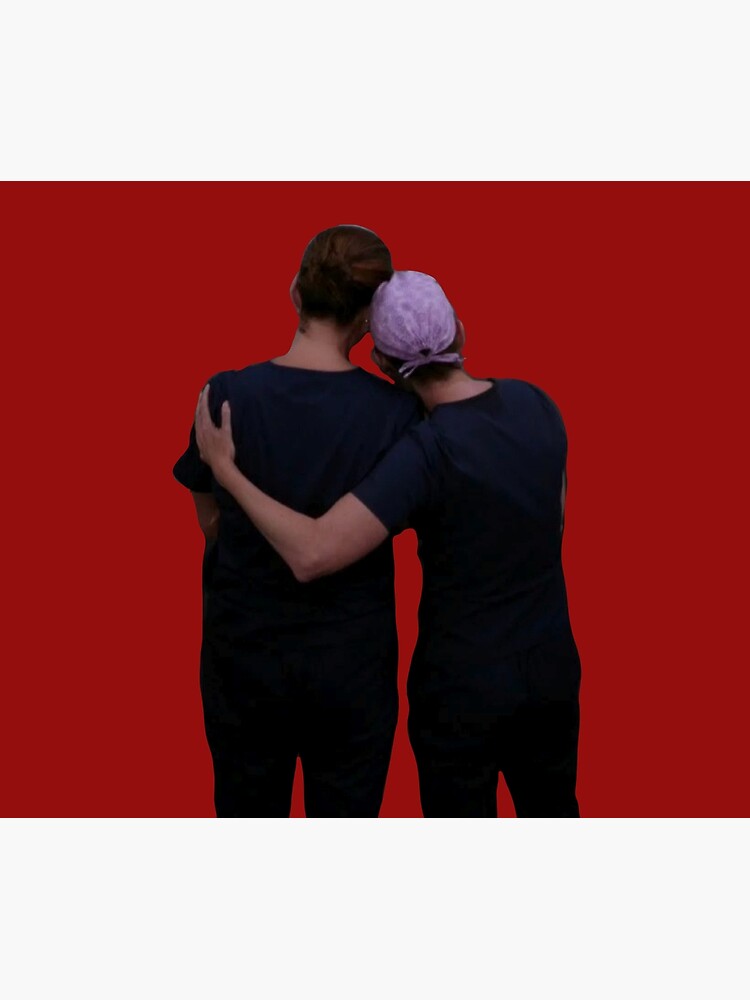 Póster «Addison y Meredith abrazándose en la escena del ascensor» de ...