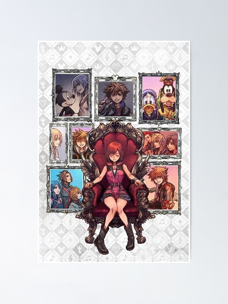 "Kingdom Hearts Kairi's Throne" Poster for Sale by renji55eb | Redbubble