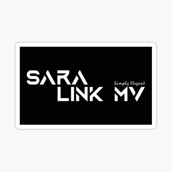 "Sara link mv " Sticker by MHassaan | Redbubble