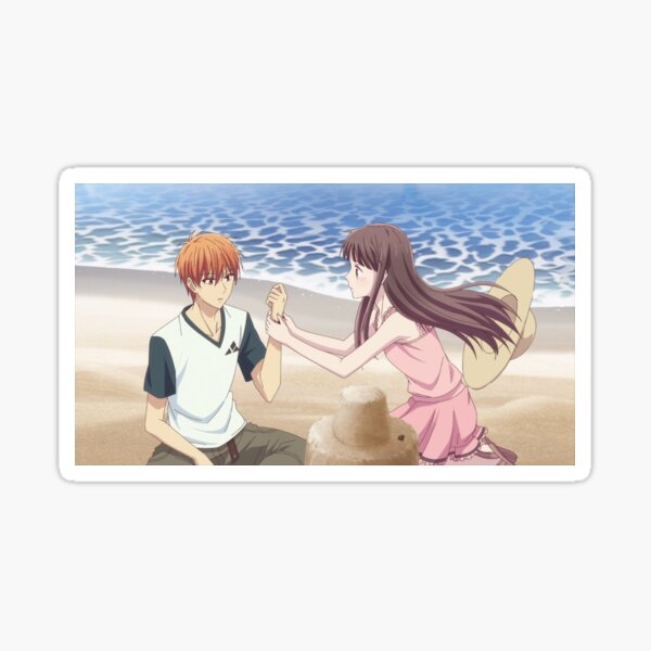 "Fruits Basket Tohru and Kyo" Sticker for Sale by cassidy-parade ...