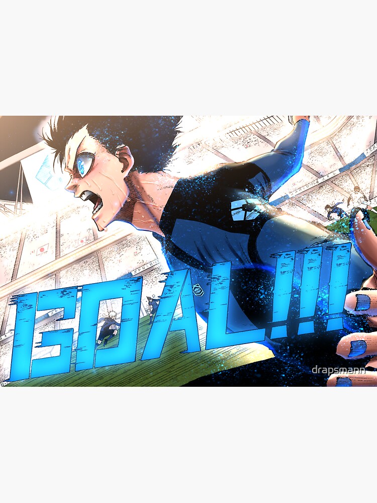 "GOAL!!! (Blue Lock)" Sticker for Sale by drapsmann | Redbubble