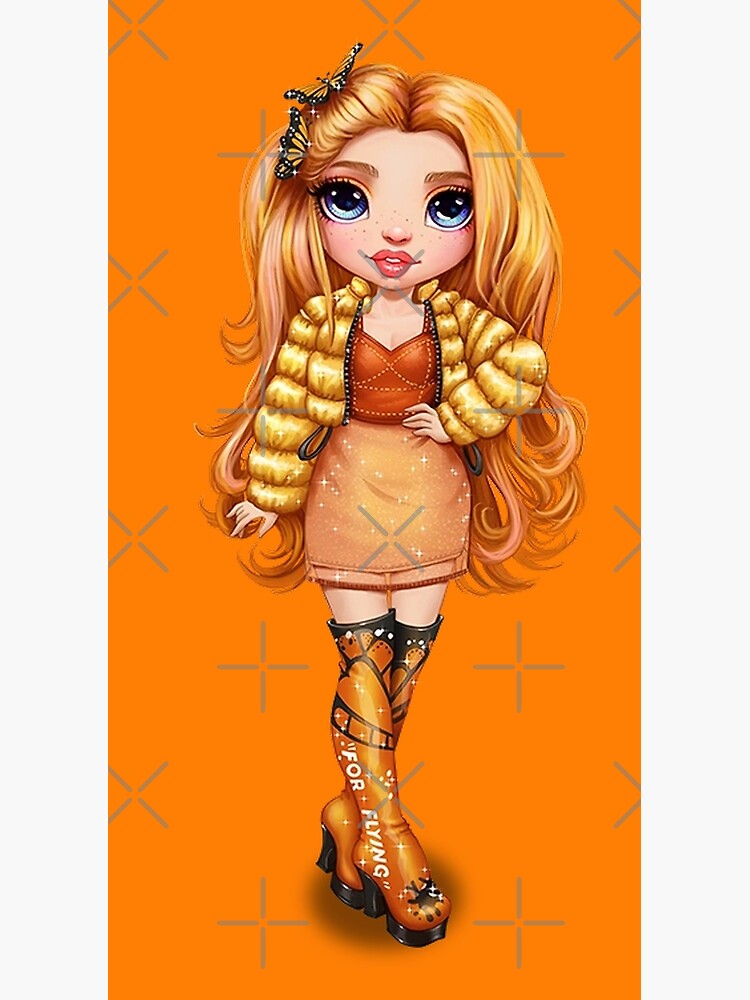 "Rainbow High- Poppy Rowan " Art Print for Sale by Redbubblofficia ...