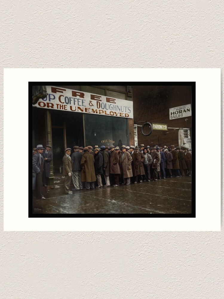 "Al Capone’s Soup Kitchen, Chicago, 1931" Art Print for Sale by ...