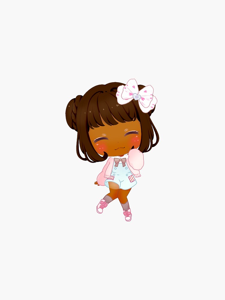 "Kawaii Chibi Mini Sticker" Sticker for Sale by BeautyBubbles | Redbubble
