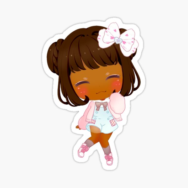 "Kawaii Chibi Mini Sticker" Sticker for Sale by BeautyBubbles | Redbubble
