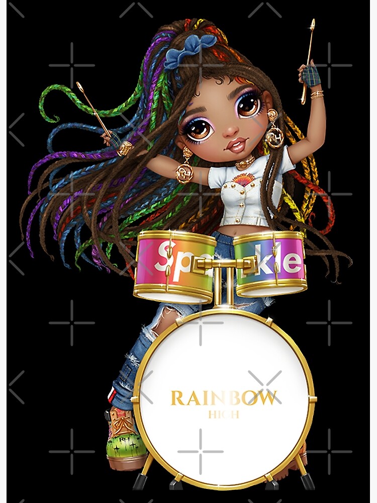 "Rainbow High- Vanessa Tempo " Art Print by Redbubblofficia | Redbubble
