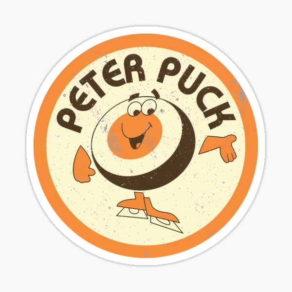 Pegatina «Love Hockey Peter Design Puck Personaje de dibujos animados ...
