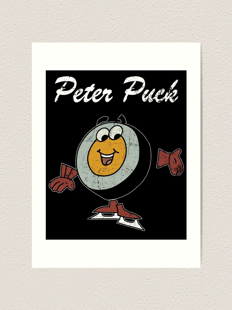 "Graphic Peter Design Puck Cartoon Character" Art Print for Sale by ...
