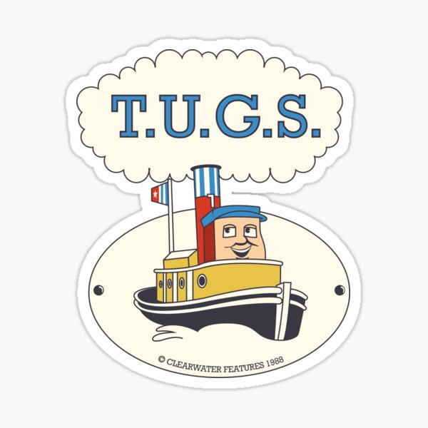 "TUGS 1988" Sticker for Sale by WestieMerch | Redbubble