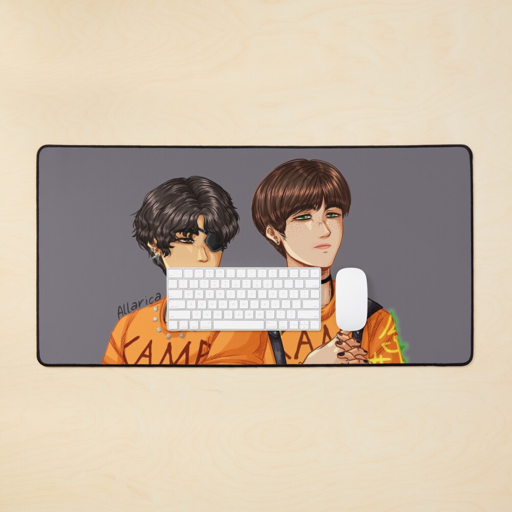 "Ethan and Alabaster" Sticker for Sale by allarica | Redbubble