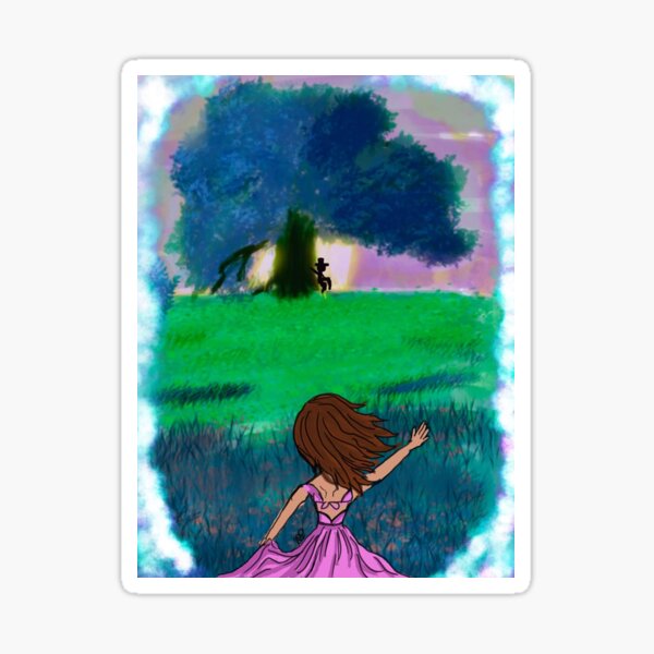 "Running towards light and love" Sticker for Sale by Ecowarrior888 ...