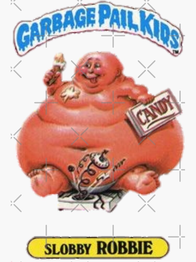 "Slobby Robbie" Sticker for Sale by AntiquePatriot | Redbubble
