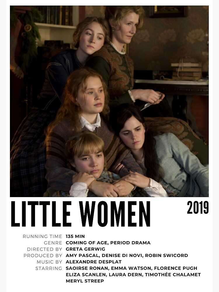 Little Women (2019) Poster sold by Artistic Darsey | SKU 4589571 ...