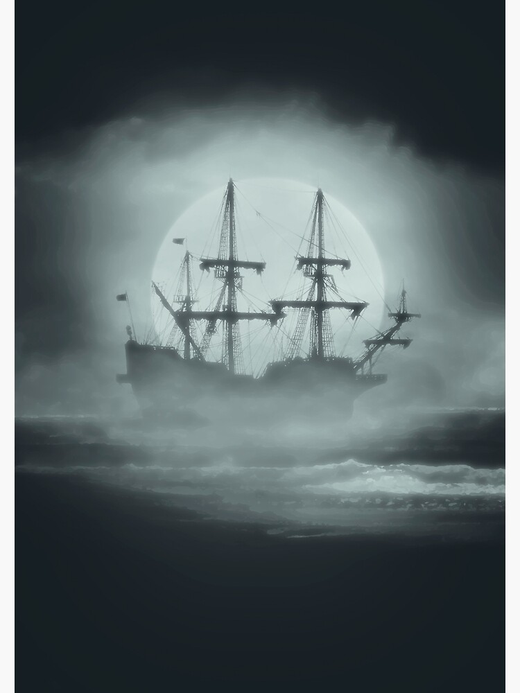 "Ghost Ship" Poster for Sale by AndrejZT | Redbubble