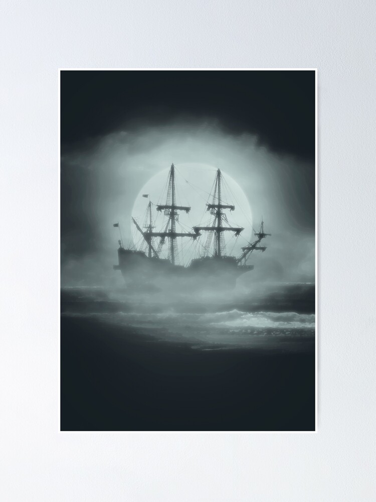 "Ghost Ship" Poster for Sale by AndrejZT | Redbubble