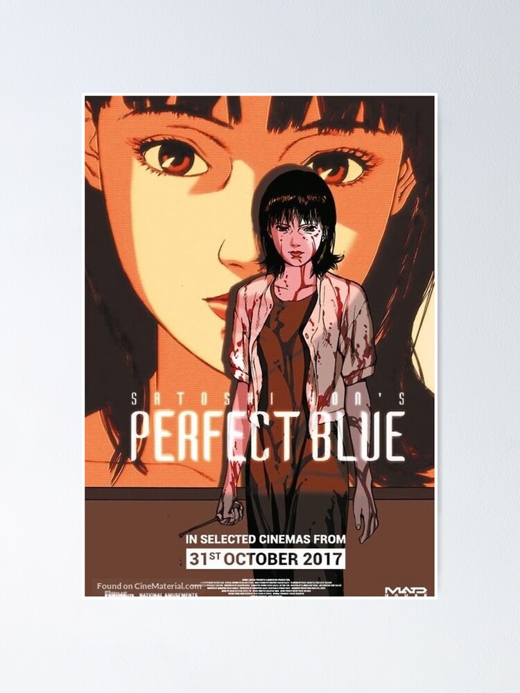"perfect blue Poster" Poster by ricardwilsond | Redbubble