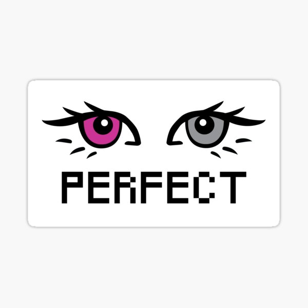 "Perfect" Sticker by tkrdesign | Redbubble