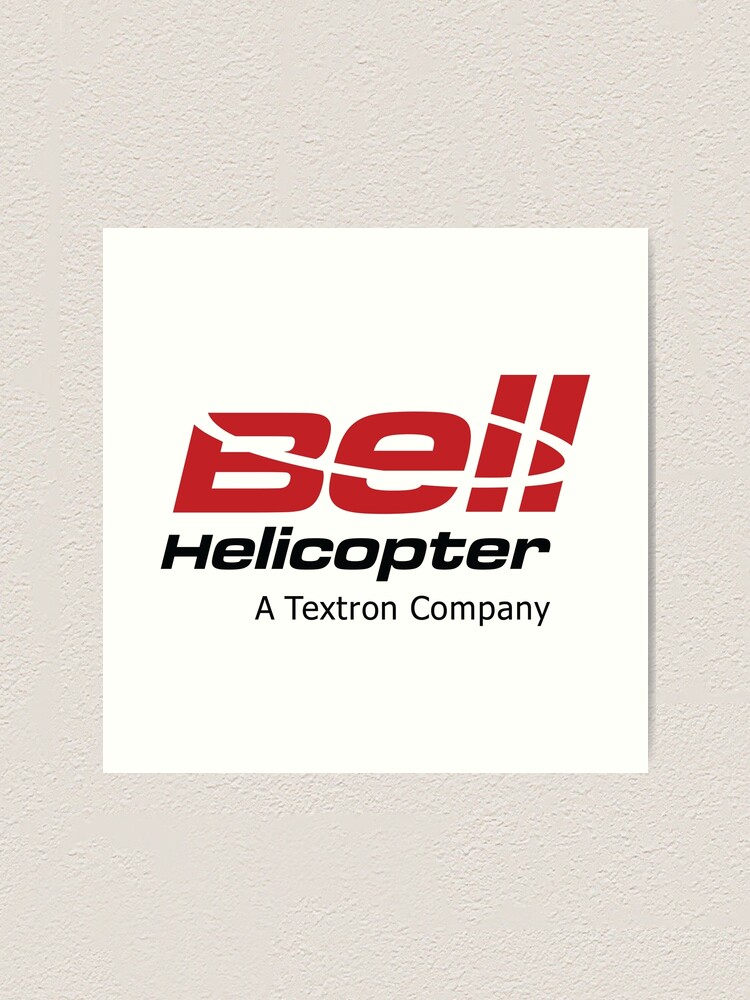 "Bell Helicopter Logo" Art Print for Sale by Pnolpinot | Redbubble