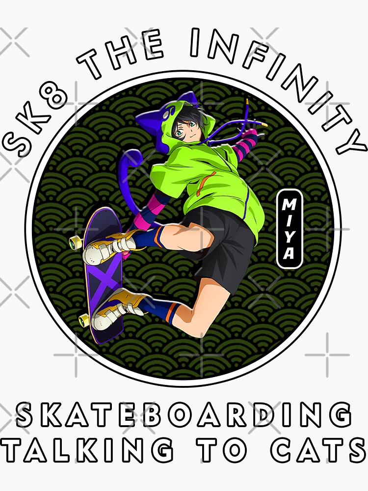 "MIYA" Sticker by CIRCLERET | Redbubble