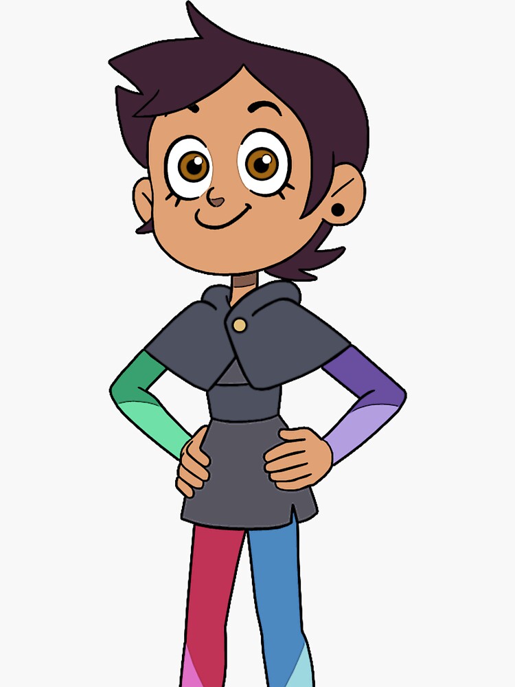 "Luz, the Human" Sticker by VaderXBricks | Redbubble