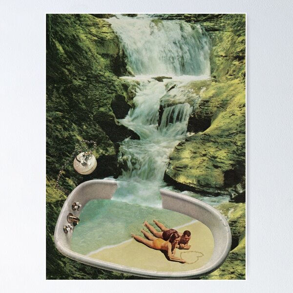 "Sun Bathing" Poster for Sale by leafandpetal | Redbubble