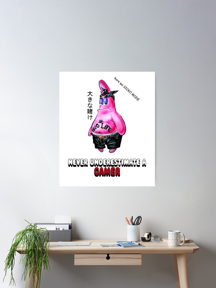 Patrick Star Como Um Gangster