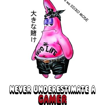 "GANGSTER PATRICK STAR " Kids T-Shirt for Sale by UGettzCo | Redbubble