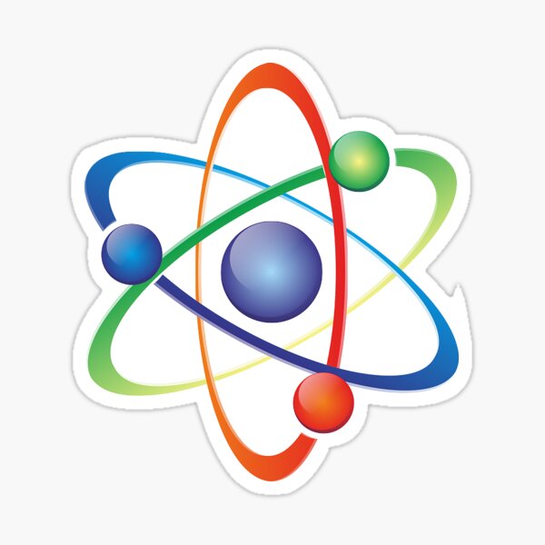 "Atom" Sticker by WilsonH88 | Redbubble
