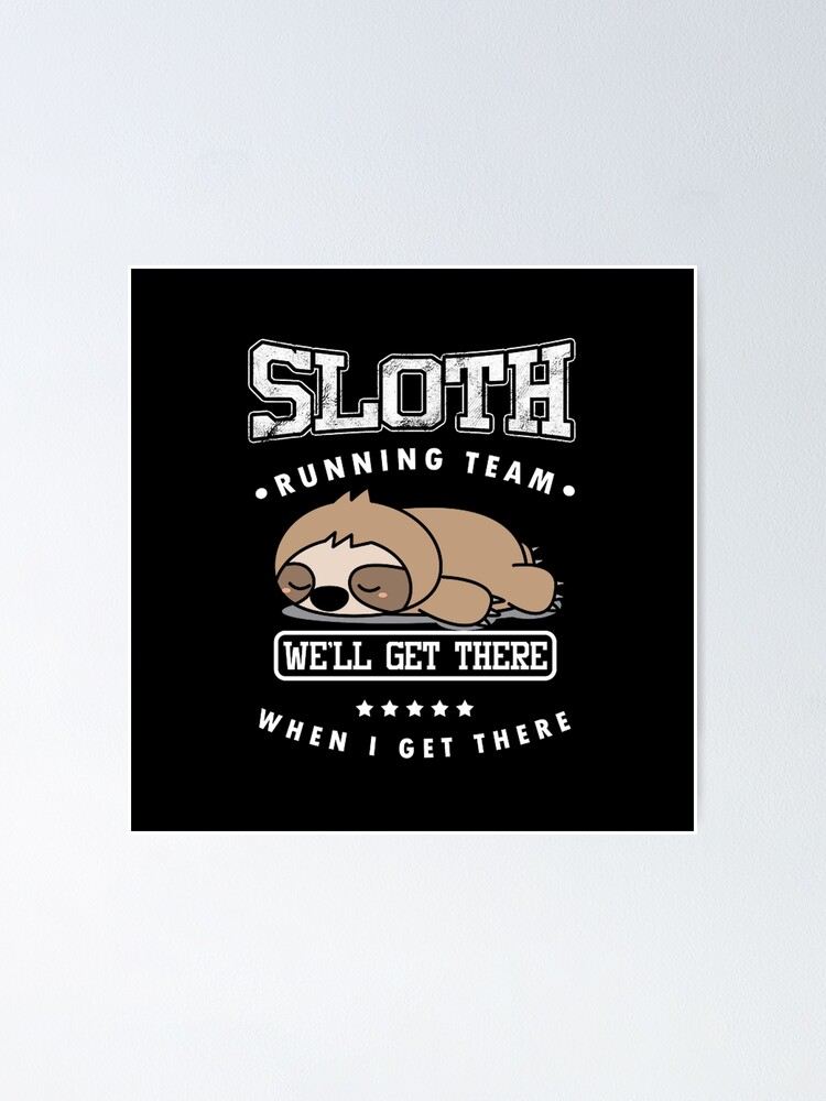 "sloth running team funny sleepy sloths wildlife animals forest nature ...