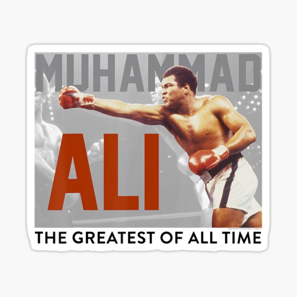"Muhammad-Ali" Sticker by debsapi | Redbubble