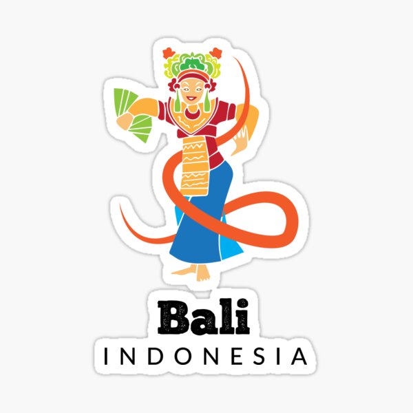 "the beauty of the various cultures of bali indonesia" Sticker for Sale ...