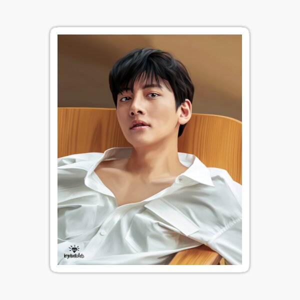 "Ji Chang Wook Collarbone" Sticker for Sale by Kryptonite-Arts | Redbubble