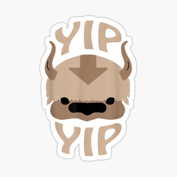 " Yip Appa" Sticker by idabry | Redbubble