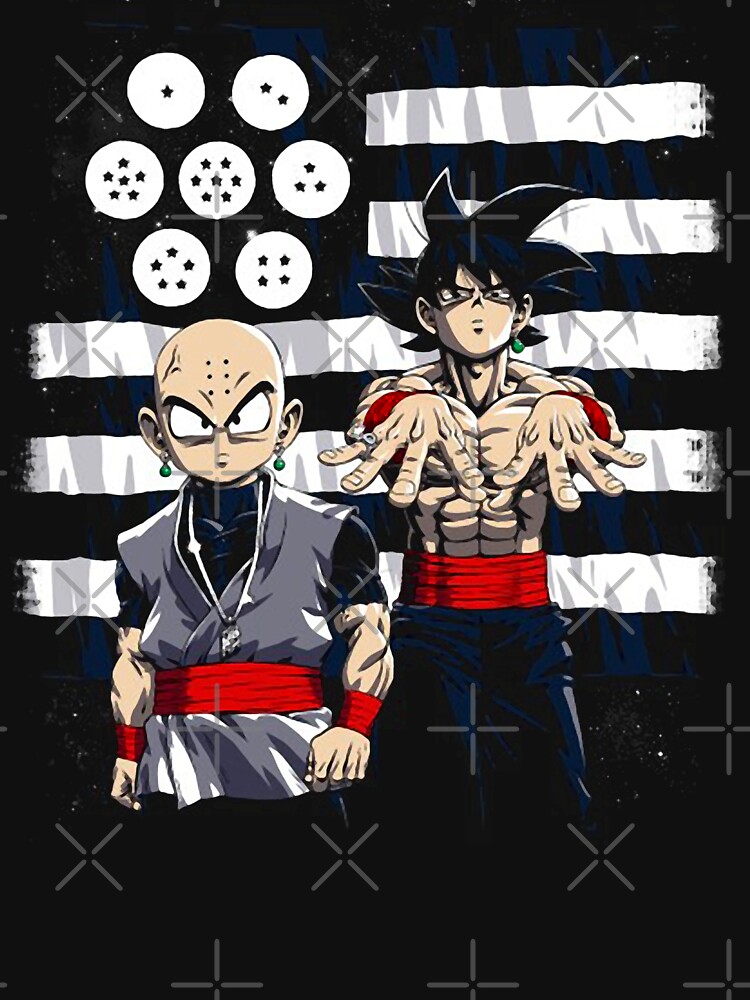 "Goku x Krillin Gangster Dragon Ball Z " Essential T-Shirt for Sale by ...