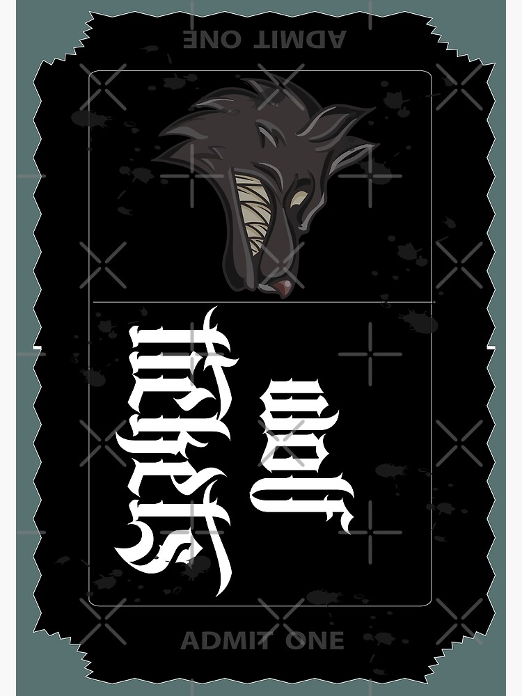 "Wolf Tickets" Poster by MookHustle | Redbubble
