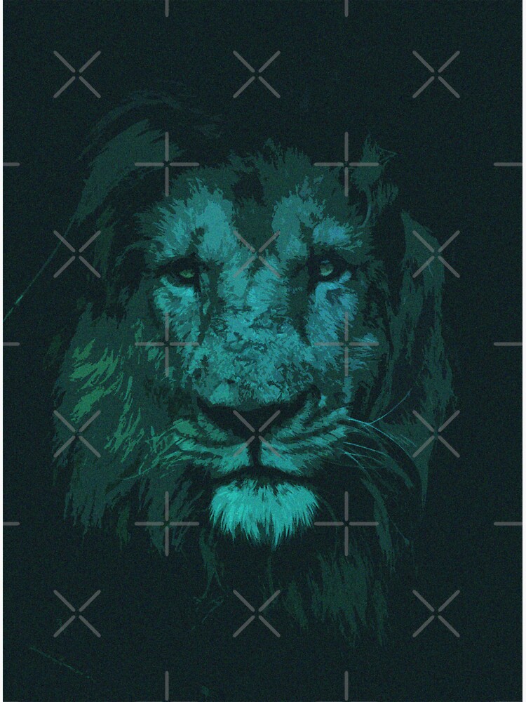 "Invincible Lion" Sticker for Sale by Cultofarts | Redbubble