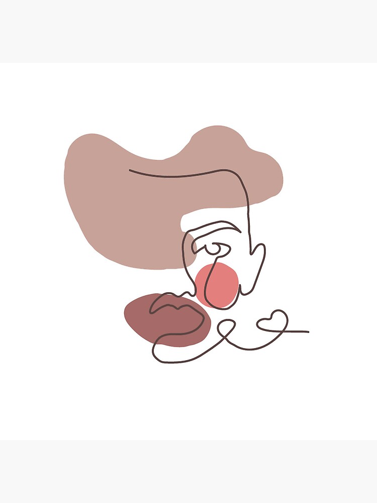 "Woman Face" Sticker for Sale by IrizaDesign | Redbubble