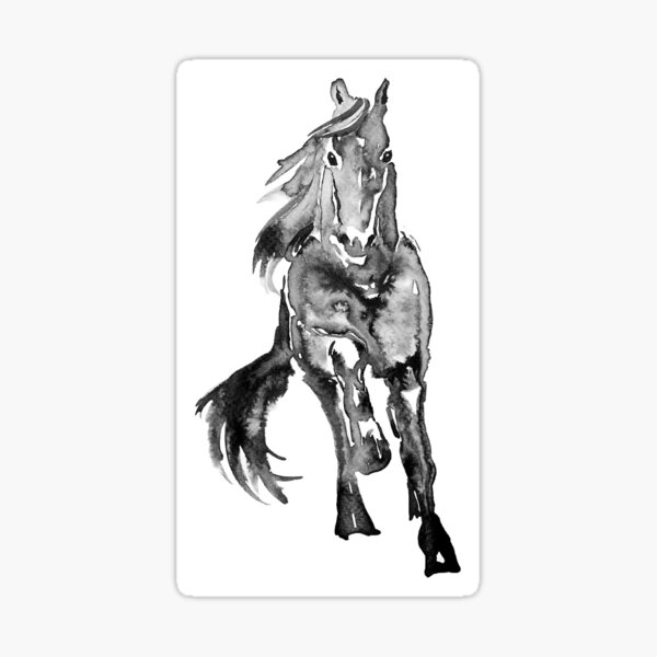"Friesian" Sticker for Sale by Ninno | Redbubble