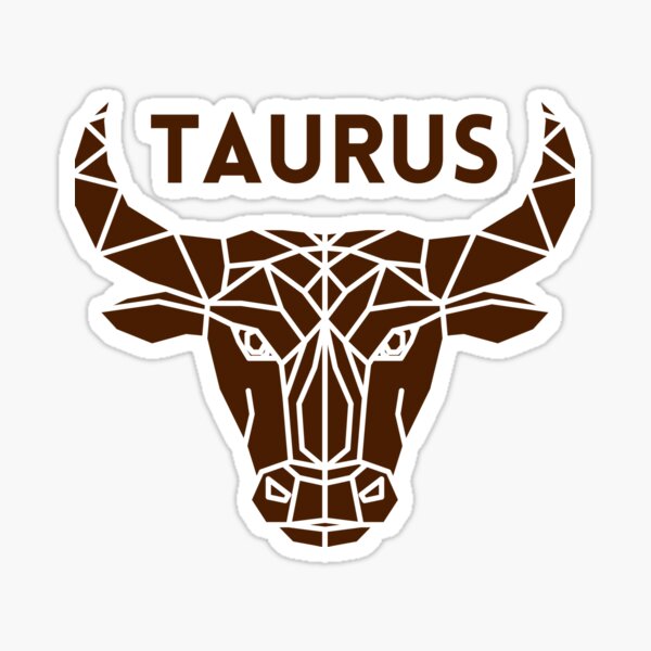 "Taurus" Sticker for Sale by Blackwolf77 | Redbubble