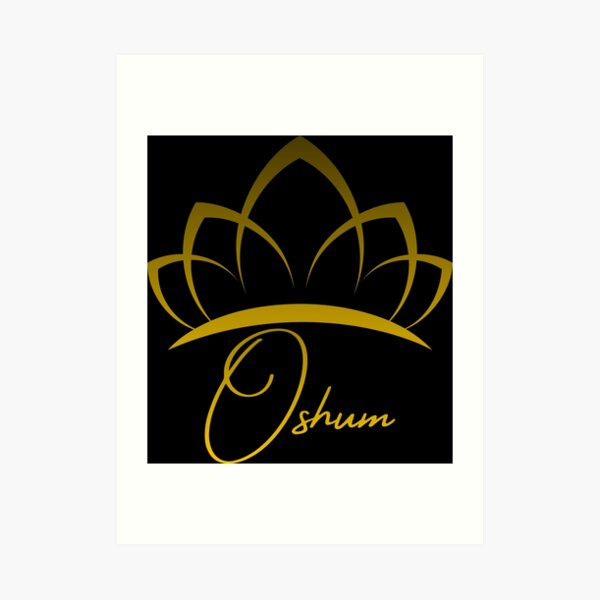 Lámina artística «Orisha Oshun Corona Santeria» de Fly360design | Redbubble