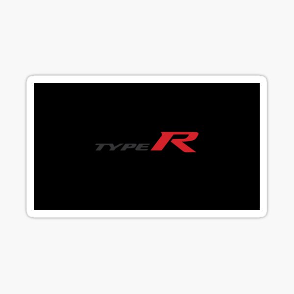 "Type R" Sticker for Sale by Lukameister | Redbubble