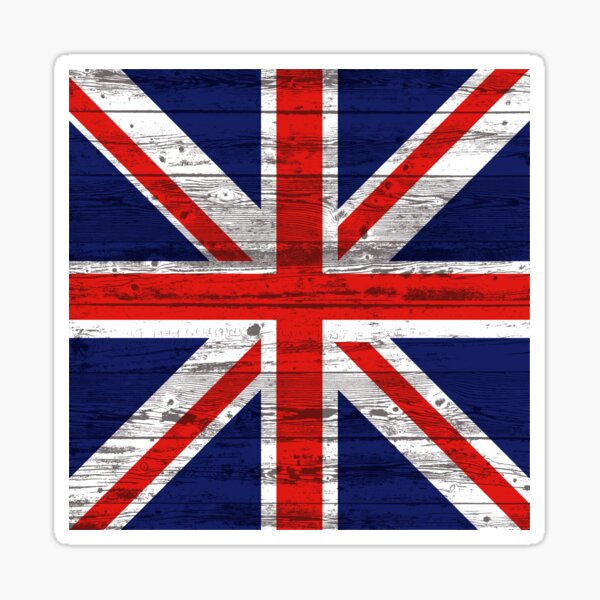 "Union Jack flag" Sticker by creativelolo | Redbubble