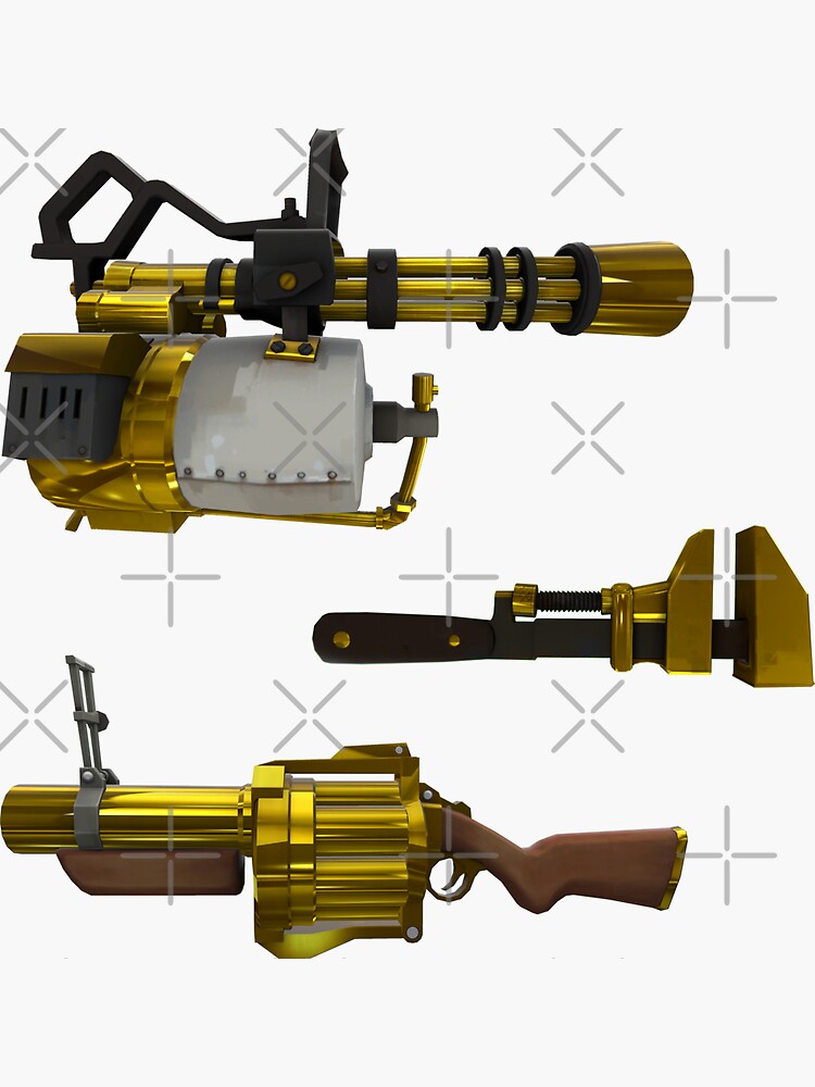 "TF2 Defensive Class Australium Weapons Pack - Minigun Grenade Launcher ...