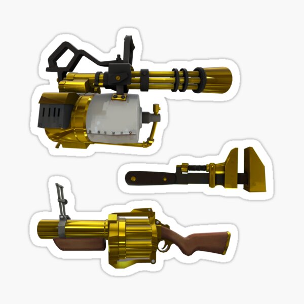 "TF2 Defensive Class Australium Weapons Pack - Minigun Grenade Launcher ...