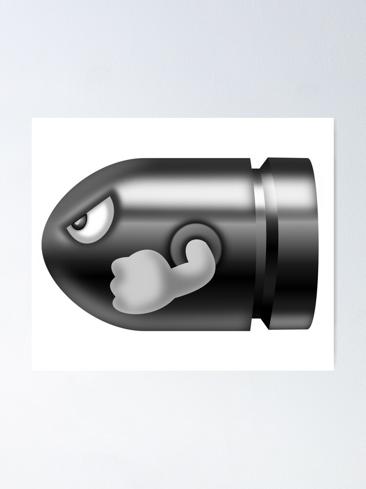 "Angry Bullet" Poster by Ayham1 | Redbubble