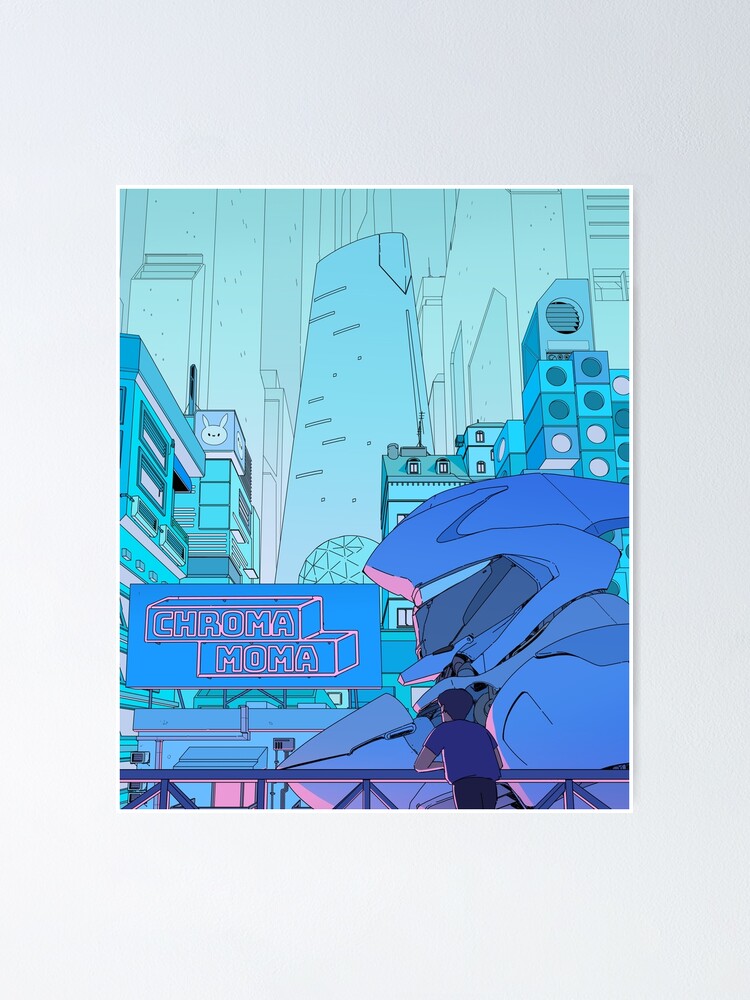 "CHROMA MOMA" Poster for Sale by ChromaMoma | Redbubble