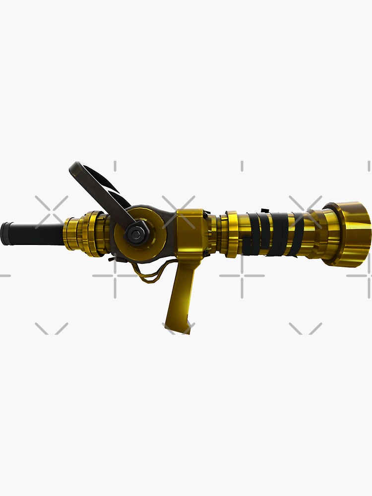 "TF2 Medic Medi Gun Australium Weapon" Sticker for Sale by burba ...