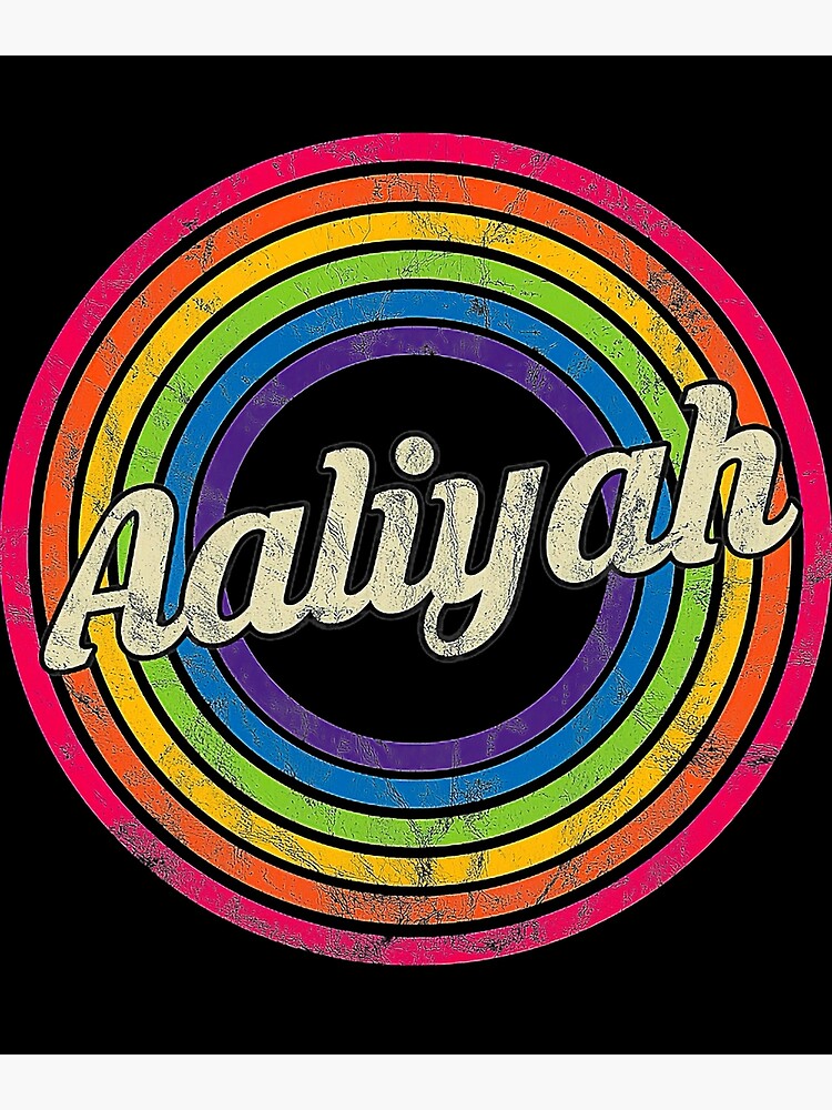 "Aaliyah" Poster by Digimonnn726 | Redbubble