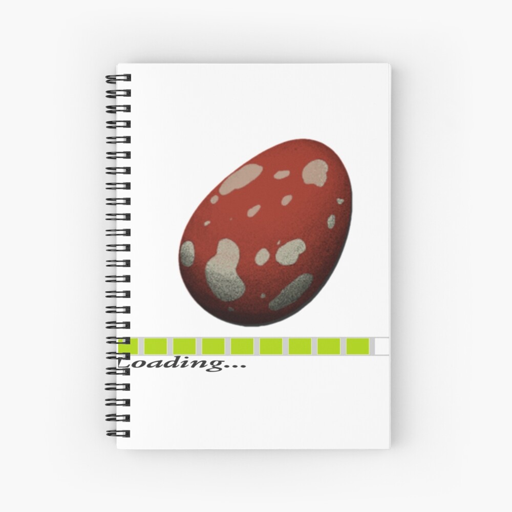 "Ark Survival Evolved - Egg Loading" Spiral Notebook by izikil | Redbubble