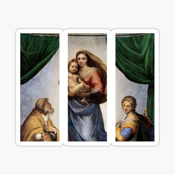 "Raphael" Sticker for Sale by AestheticaKit | Redbubble